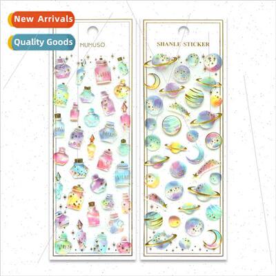 Drip Stickers Drip Molding Hot Stamping Drip Crystal Sticker
