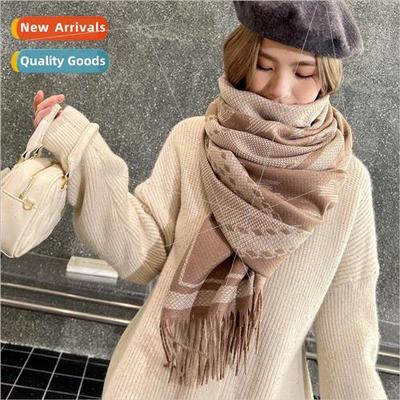 Fashion versatile England birds nest core yarn faux cashmere