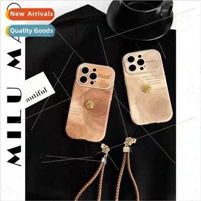 Ins Premium Rose Halo Camellia iPhone 13 Couple 15ProMax 适