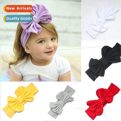 2015 New Cotton Childrens Bow Hair Bands Baby Hair Accessori