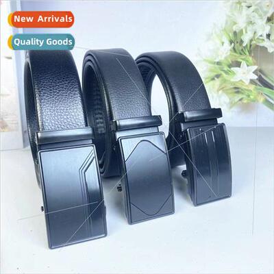 Hundreds of casual belt mens three-dimensional black surface