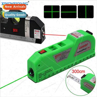4-in-1 Laser Level Laser Tape Measure with Infrared Compact