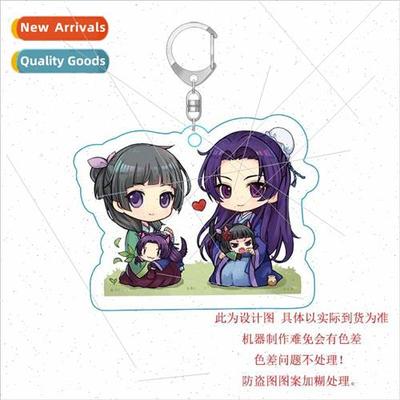 Yakuhaya Maidens Murmur Anime Acrylic Pendant Cat Cat Keycha