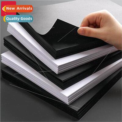 black white hard cardboard a4 students a34 open 8 open art p