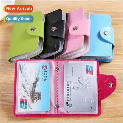 Korea mple Fashion Mens Card Case Credit Card Fitting Card C