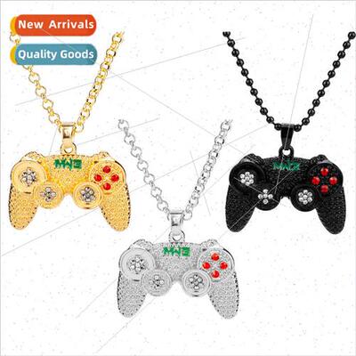 Childhood memories full diamond PS gamepad pendant HIPHOP hi