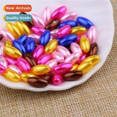 6*12mm imati pearl beads wh holes abs loose beads hmade diy