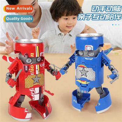 Transformati Soda Samurai Robot Drink Can Transformati Toy M