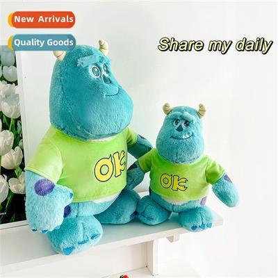 Shaggy Mster Sullivan Doll Plush Msters Universy Blue Hairy