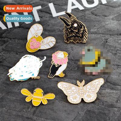 Jewelry Creative pige rabb butterfly parrot oil drop carto b