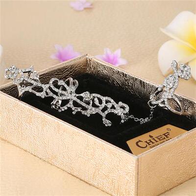 2016 New Siamese Persalized Roses Ring Fashi One Up Delicate