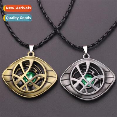 Gemste Ctainer Argo Moto Eye Pendant Necklace Necklace Sweat