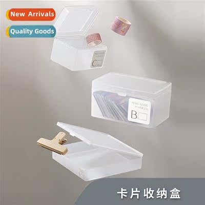 Plastic card organizer student dormory cosmetic storage desk