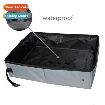 Folding Waterpro Lter Pan Outdoor Carryable Cat Lter Box