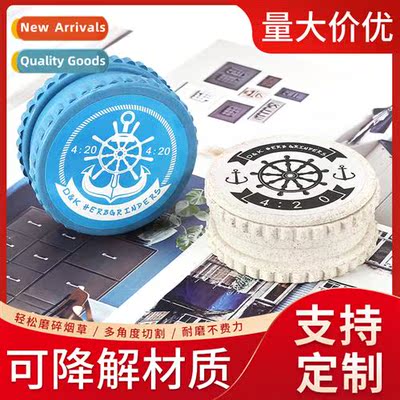 New Biodegradable Plastic Cigarette Grinder 2 layers 61MM gr