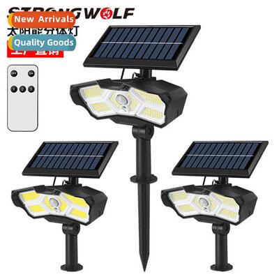 New solar wall light Outdoor waterpro spotlight garden decor
