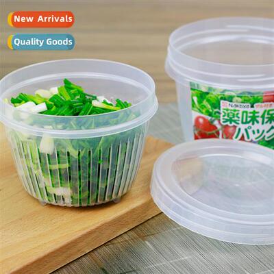Japan imported green i crisper refrigerator fru organizer gi