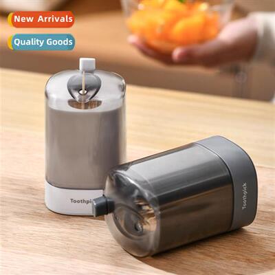 Automatic pop-up press type toothpick box toothpick holder h