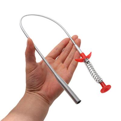 Gexen Kchen Drain Unclogger Spring Pipe Unclogging Tool Hous