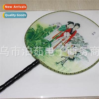 22cm fan Palace fan Summer products Imati wood