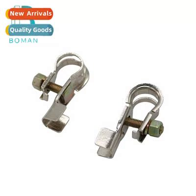 Car battery clamps posive  negative terminals six flat diese