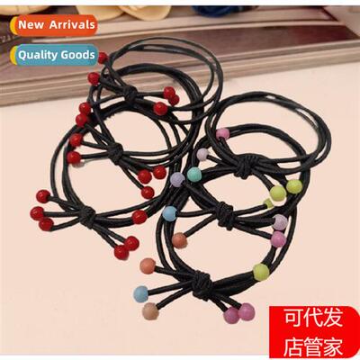 Korean versi   red beads  b  accessories small cherry color