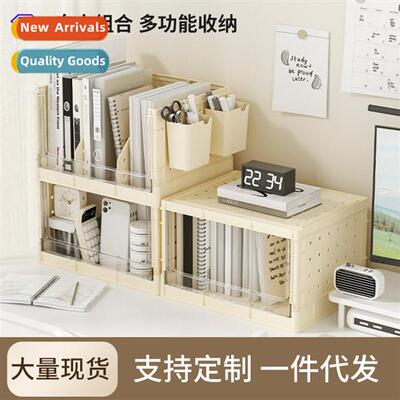 Desktop hole board shelf fice workstati storage artifacts st