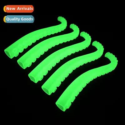 New fluorescent effect octopus tentacle finger puppet storyt