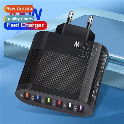 Stard 48W 6USB Phe Charger 3.5A Tablet Travel Charger Chargi