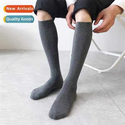 Lg high lear shoes formal socks mens knee-length socks fall