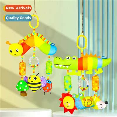 Baby toys stroller pendant rattles colorful doll soothing 0