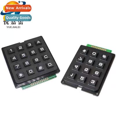 Microctroller Keypad Pushbutt Matrix 4*3 4X4 16 Keys Industr