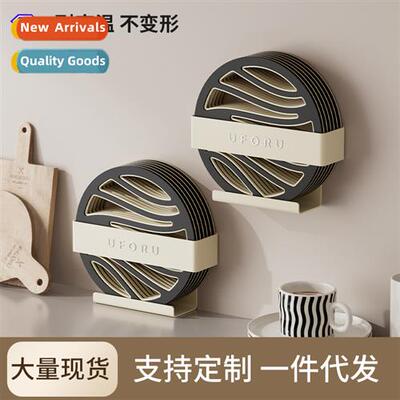 Plastic heat insulating mat double household casserole heat-