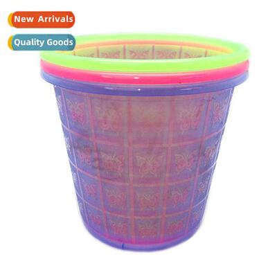 Daily necessies Plastic trash can Plastic sanary bin Office