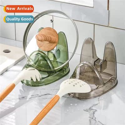 Extravagant transparent pot rack kchen countertop organizer