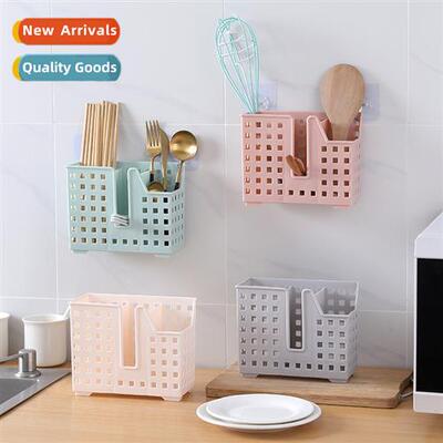 Home kchen wall-mounted chopsticks cage shelf put chopsticks