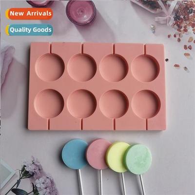 8-link lollipop 416 chocolate candy silice mold mousse pastr