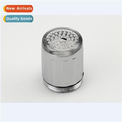 Basin LED faucet temperature-ctrolled three-color water flow