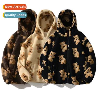 Autumn  Winter Womens Hooded Thickened Casual Sweatshirt Car