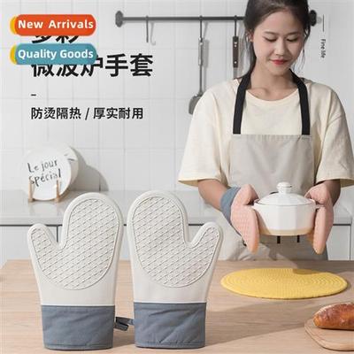 Anti-scald gloves kchen insulated microwave oven mts waterpr