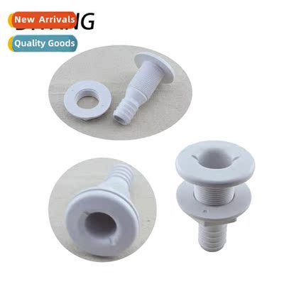 Yacht plastic spout boat drain ABS plastic bilge hull drain
