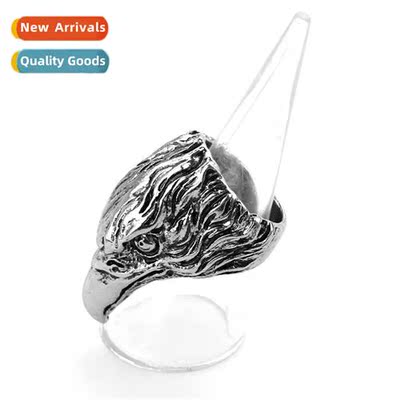 New paragraph ring mens persaly domineering eagle head retro