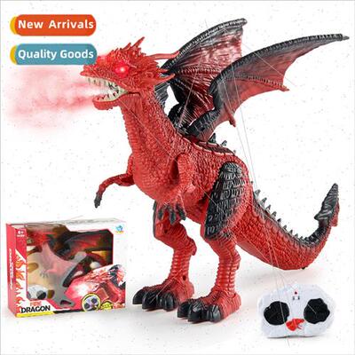 Infrared remote control spray red flying dragon puzzle elect