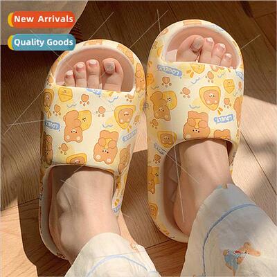Summer students new eva one word slippers stepping sh feelin