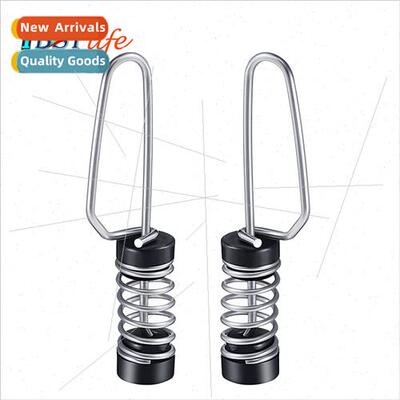 A Pair Stainless Steel Marine Flagpole Clips  Flag Clips Fla