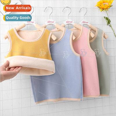 Autumn winter new children Ollie fleece warm I-word undershi
