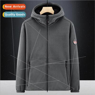 Rocker fleece jacket fall winter new men tide versatile yout