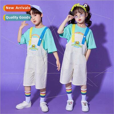 Kindergarten childrens cheerleading permance unims  elementa