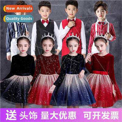 Childrens chorus permance costumes primary and secondary sch