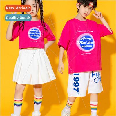Childrens permance clothing cheerleading kindergarten dance
